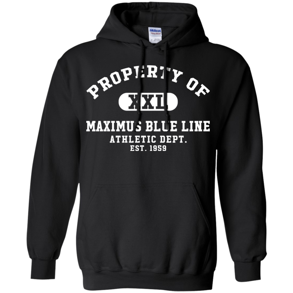 Maximus Blue Line Athletic Dept. Hoodie 8 oz.